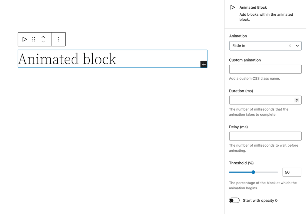 Animated Blocks on Scroll para WordPress - Descargar