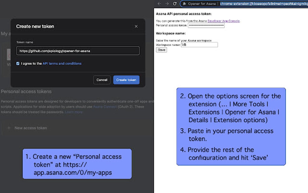 Opener for Asana para Google Chrome - Extensión Descargar
