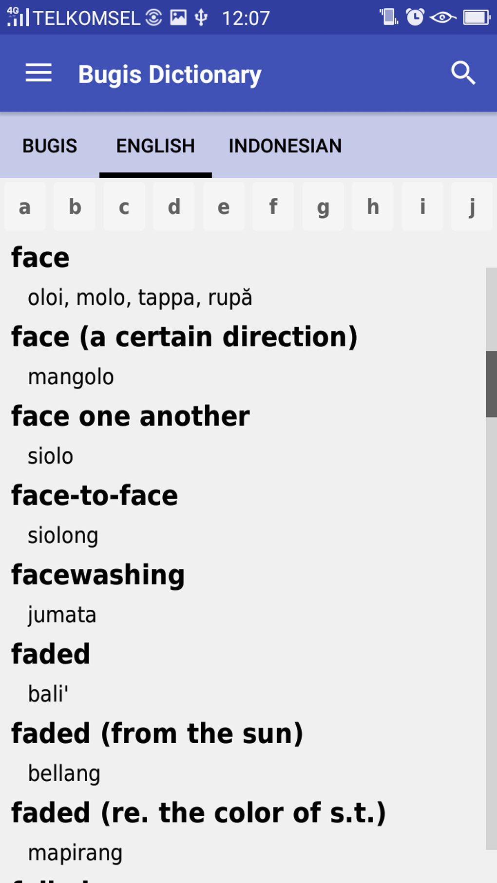 Kamus Bugis for Android - Download