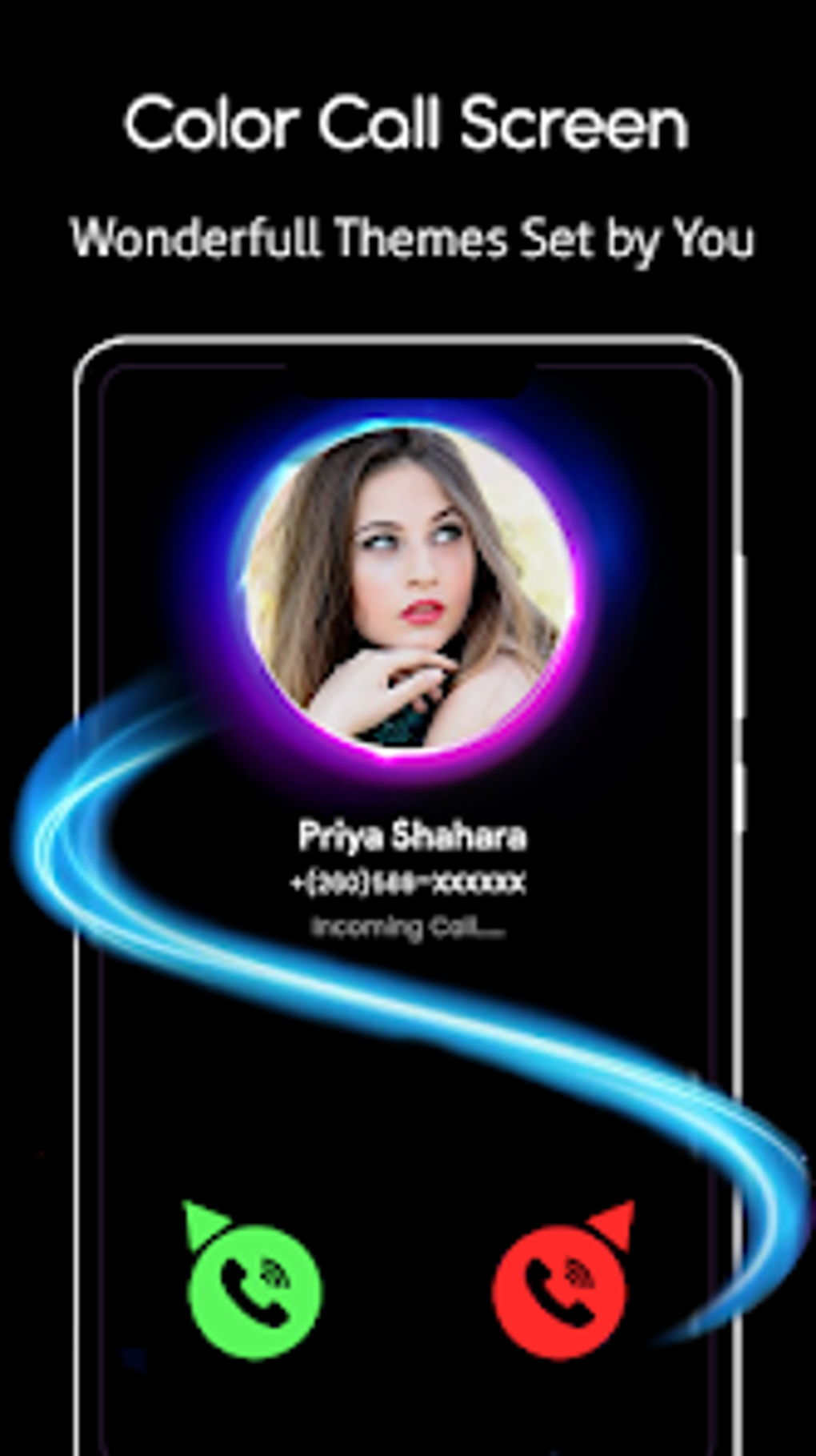 Color Caller Screen Theme für Android - Download