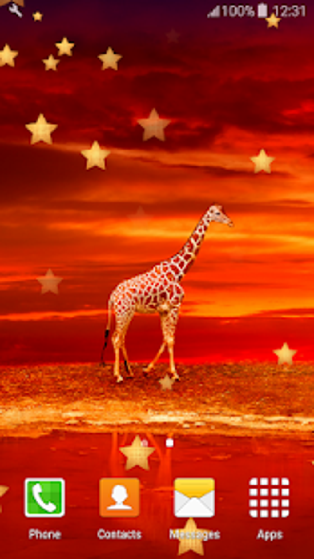 Giraffe Live Wallpapers APK สำหรับ Android - ดาวน์โหลด