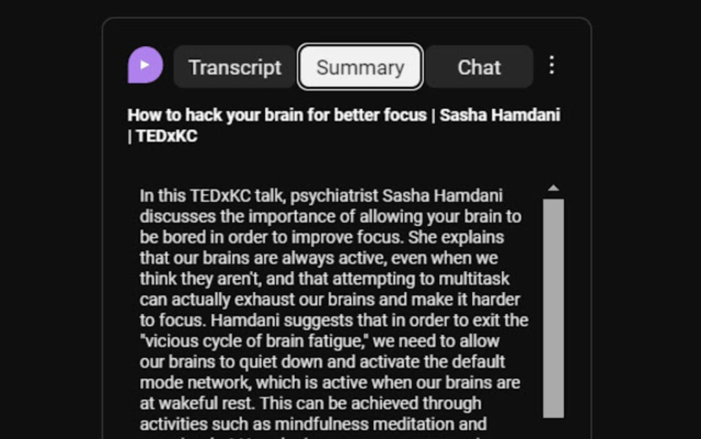 YouTube Summary & Chat para Google Chrome - Extensión Descargar