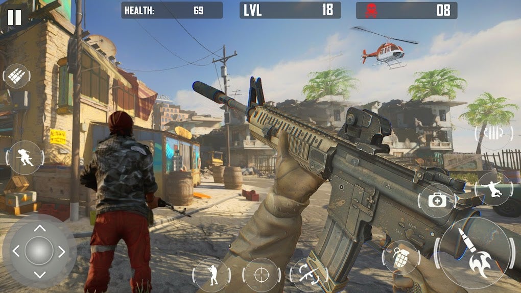 Squad Fire Gun Games - Battleground Survival pour Android - Télécharger