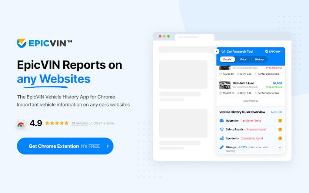 EpicVin Extension for Google Chrome - Extension Download