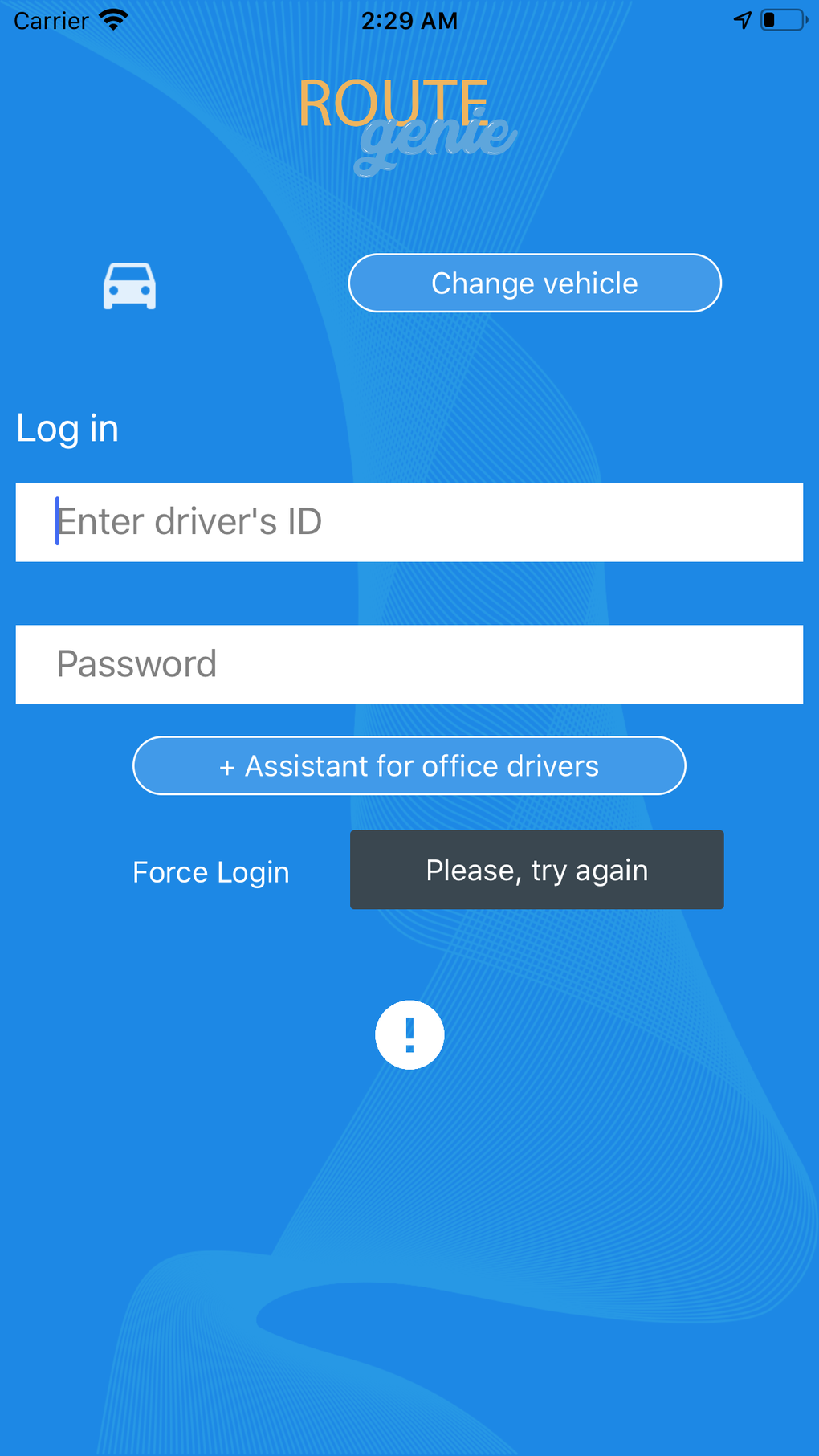 RouteGenie Driver App para iPhone - Download