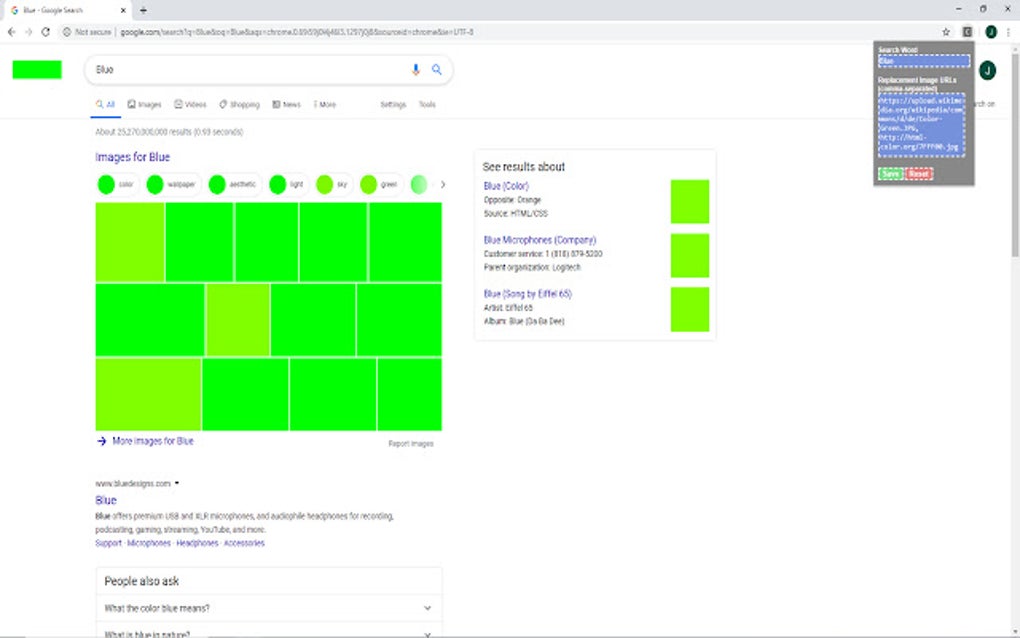 Change Image Google Chrome 용 - 확장 프로그램 다운로드