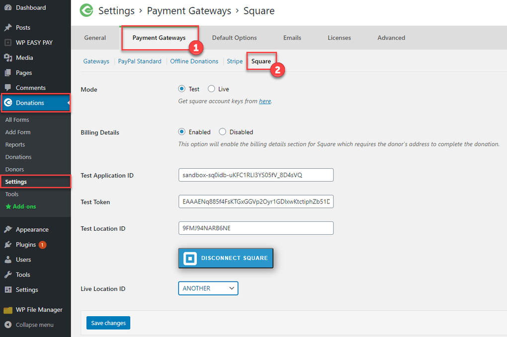 WPExperts Square For GiveWP for WordPress - Download
