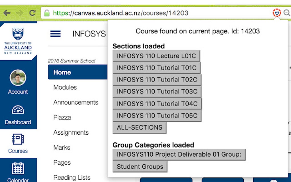 ISOM Canvas Tools for Google Chrome - Extension Download