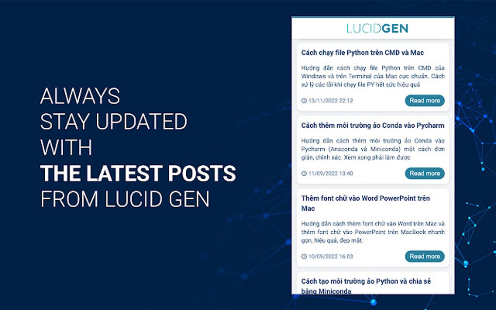 Lucid Gen Feed for Google Chrome - Extension Download