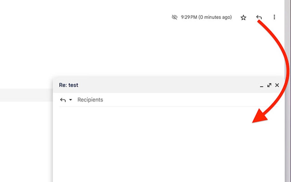 Gmail Pop Out Reply Default para Google Chrome - Extensión Descargar