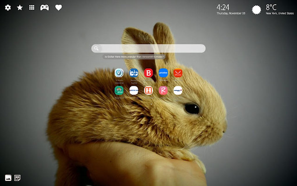 Bunny Rabbit Wallpaper Google Chrome için - Eklenti İndir