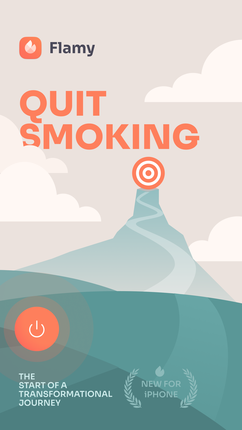 Quit smoking tracker - Flamy para iPhone - Descargar