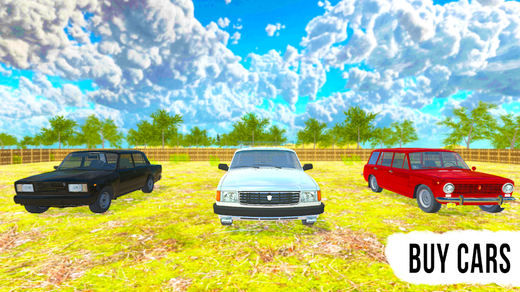 Android 용 Driving Simulator: Russian Village Online - 다운로드