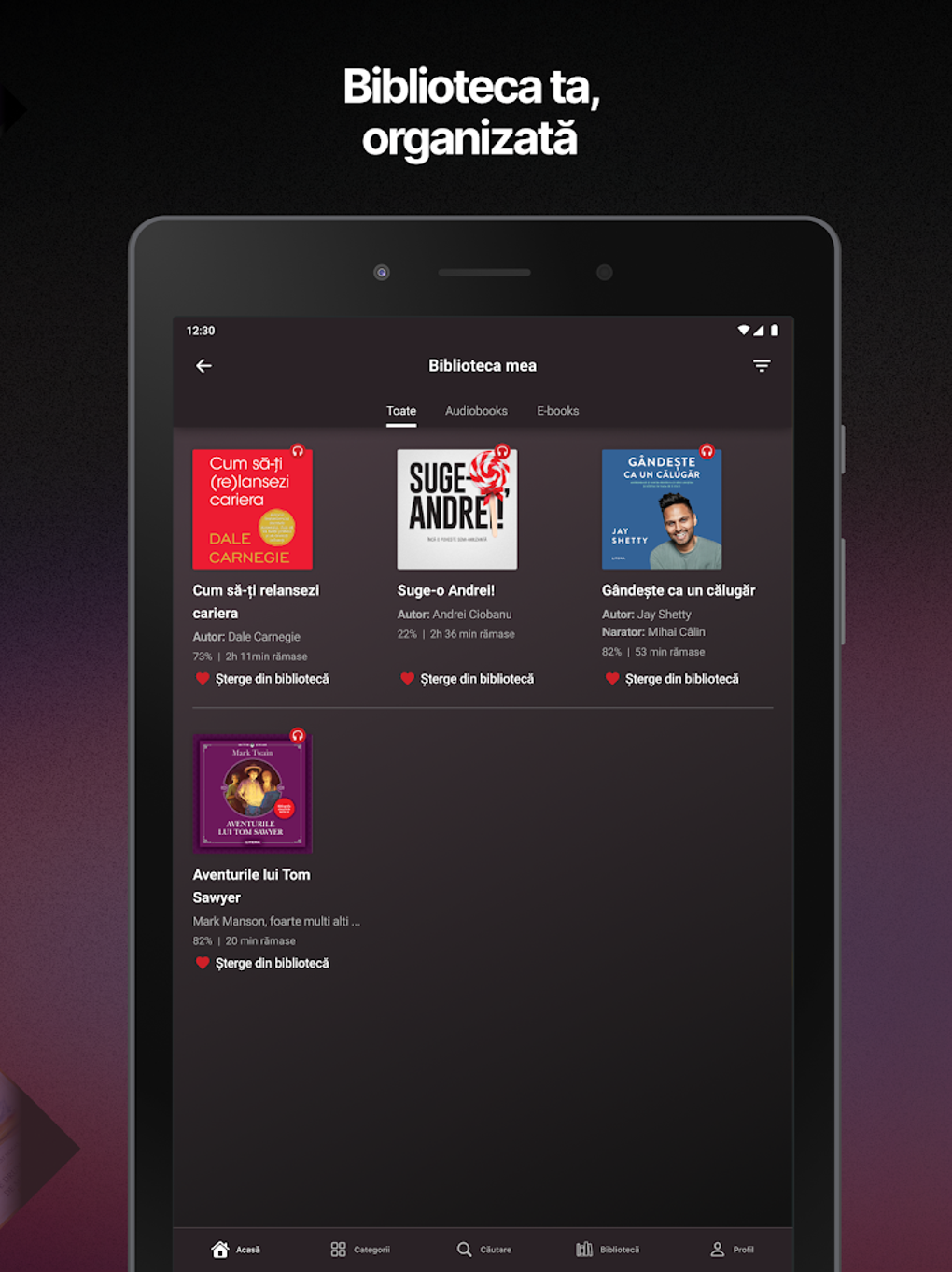 Voxa - Audiobooks E-books for Android - Download