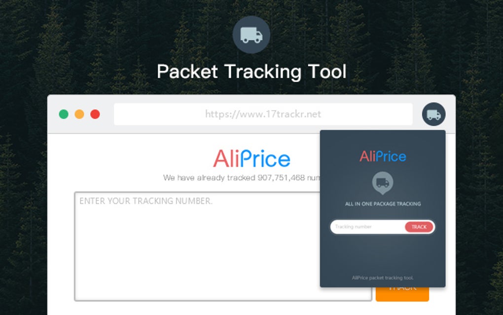 Package tracker for Google Chrome - Extension Download