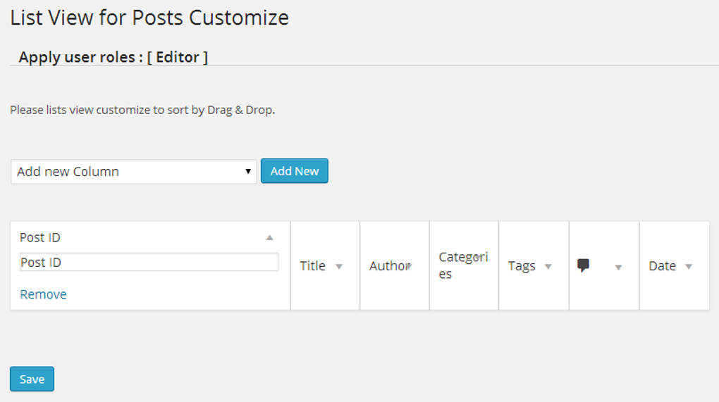 Post Lists View Custom for WordPress - Download