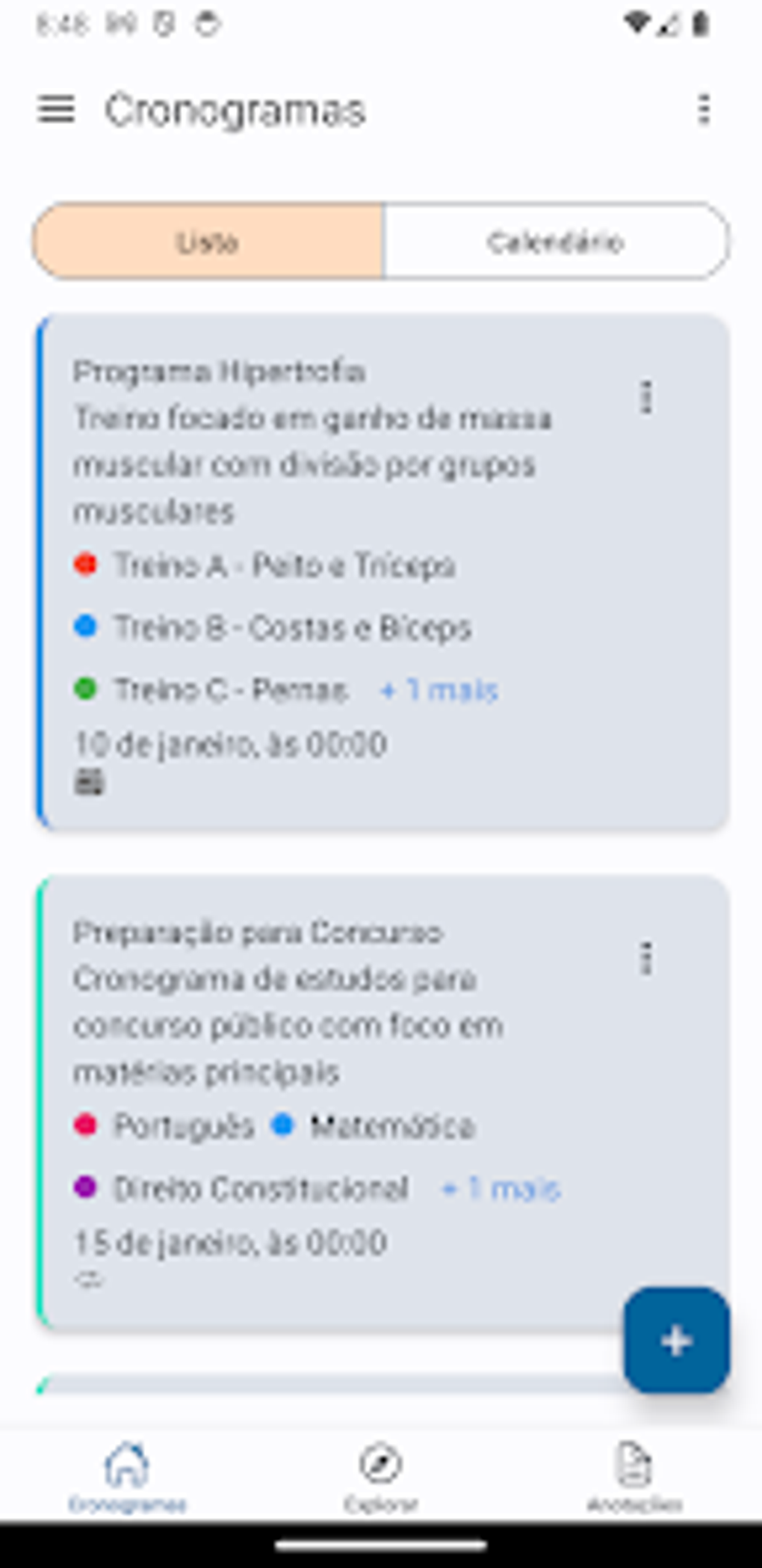 Cronogram: Lista de Tarefas para Android - Descargar