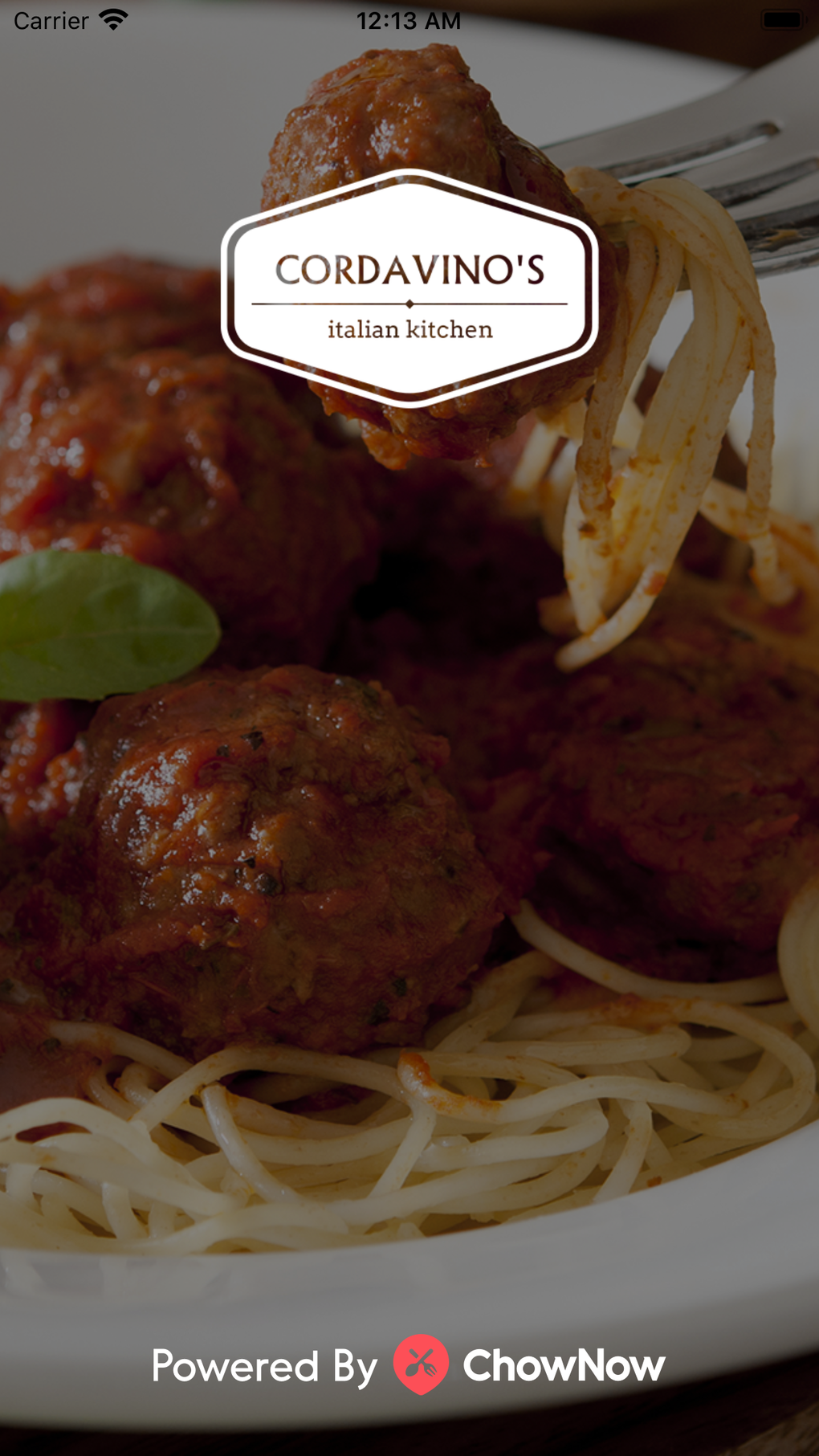 Cordavinos Italian Kitchen for iPhone - Download