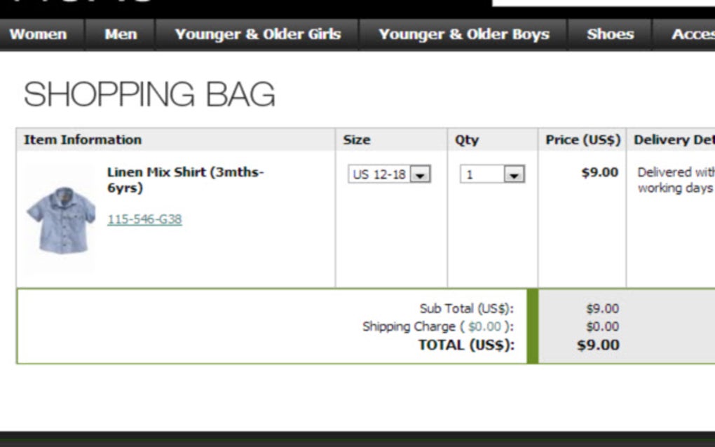 Next IL Shopping-bag item links para Google Chrome - Extensión Descargar