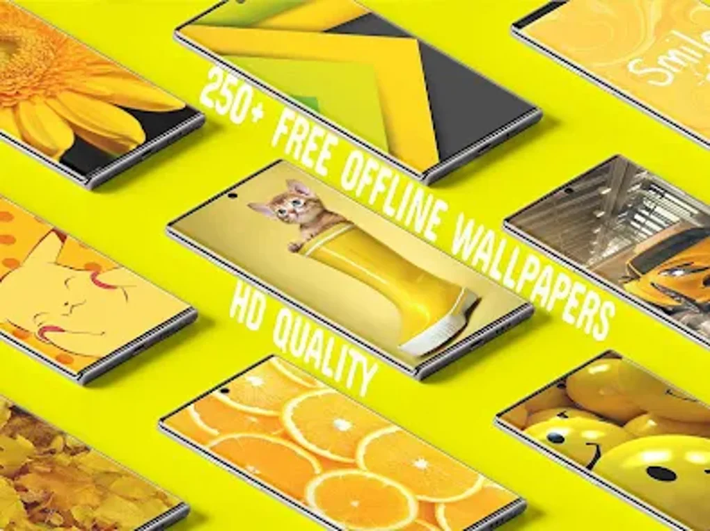 Yellow Wallpaper HD pour Android - Télécharger