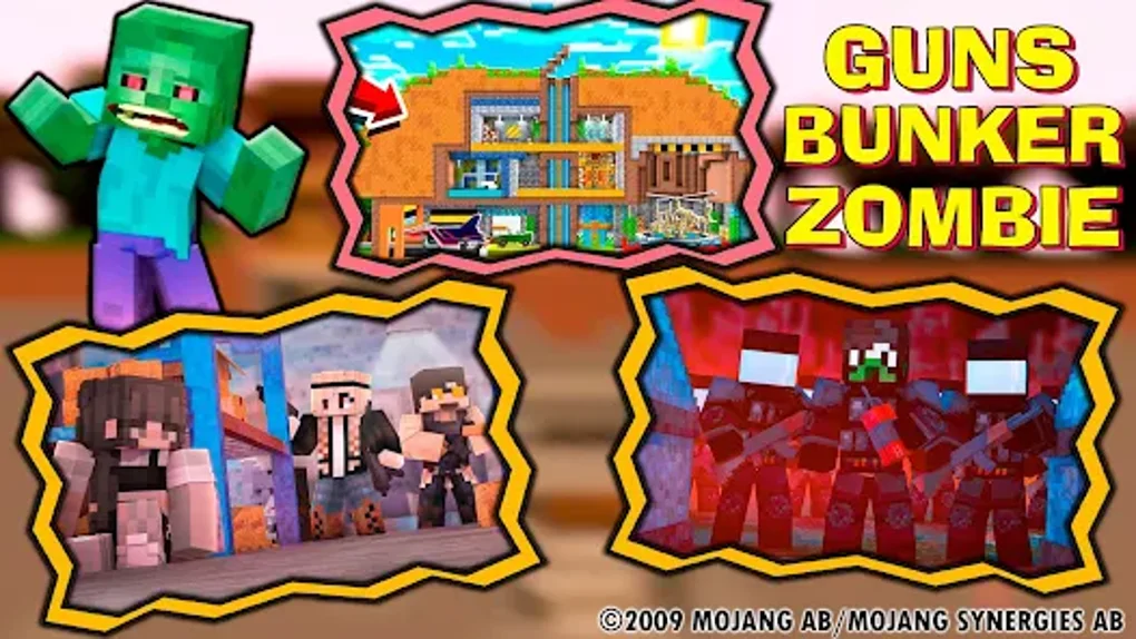 Bunker Adventure Map: Zombies for Android - Download