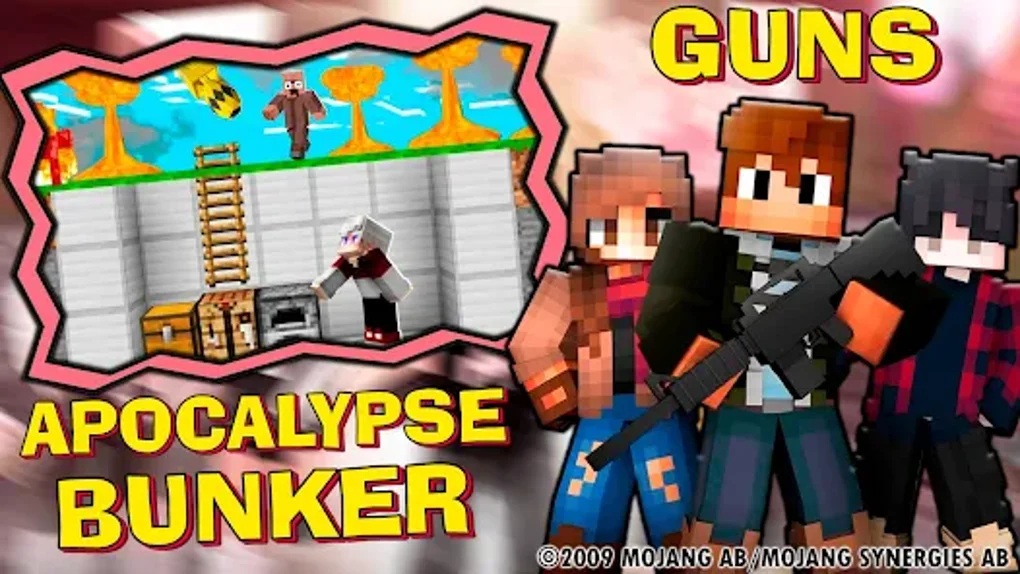 Bunker Adventure Map: Zombies for Android - Download