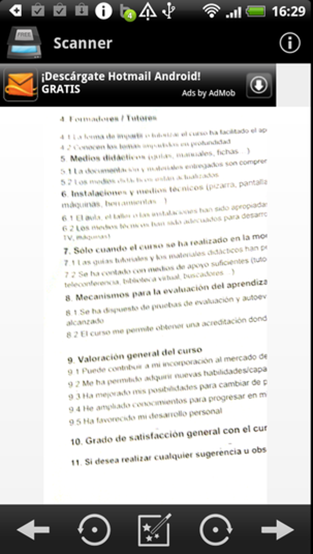 Handy Scanner Pro para Android - Descargar