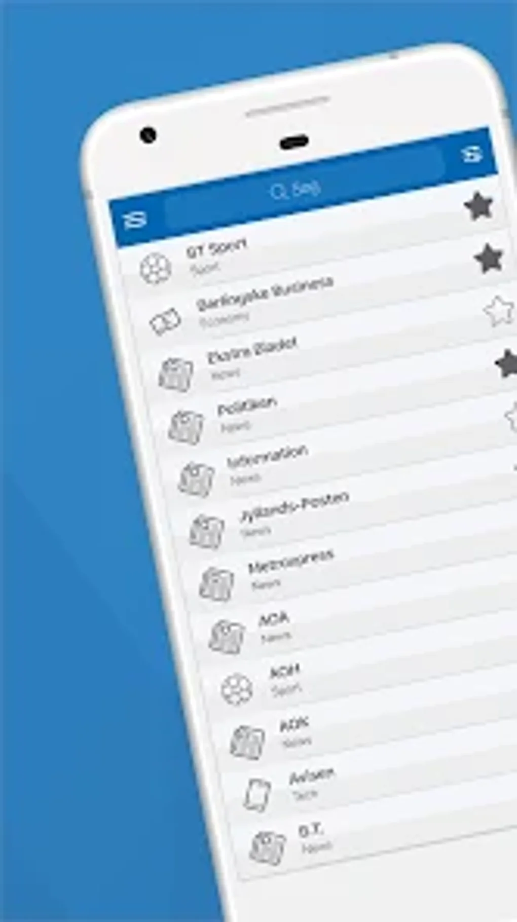 Danske Aviser für Android - Download