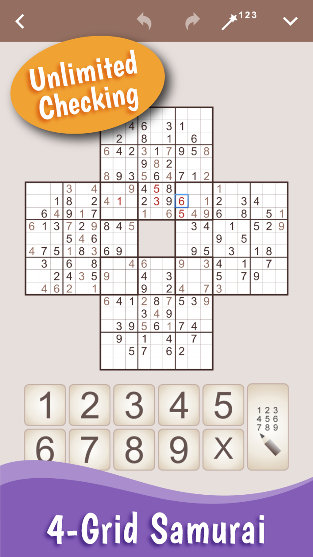 MultiSudoku: Samurai Puzzles for Android - Download
