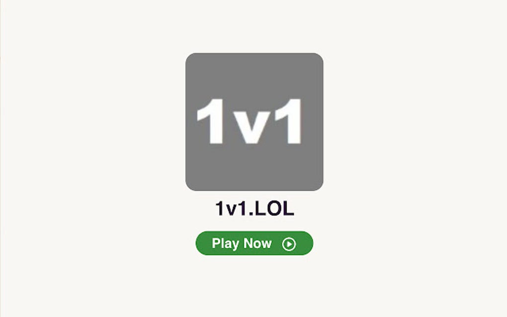 1v1 LOL pour Google Chrome - Extension Télécharger
