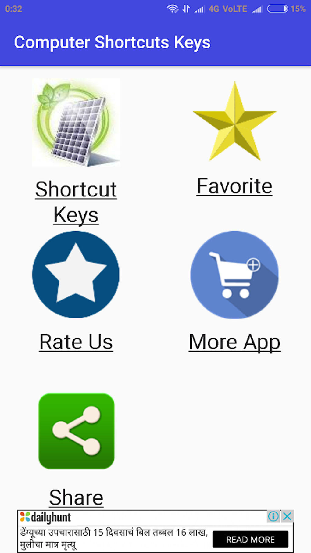 Computer Shortcuts Keys APK para Android - Descargar