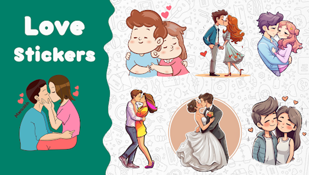 WastickerApps: Love Stickers pour Android - Télécharger