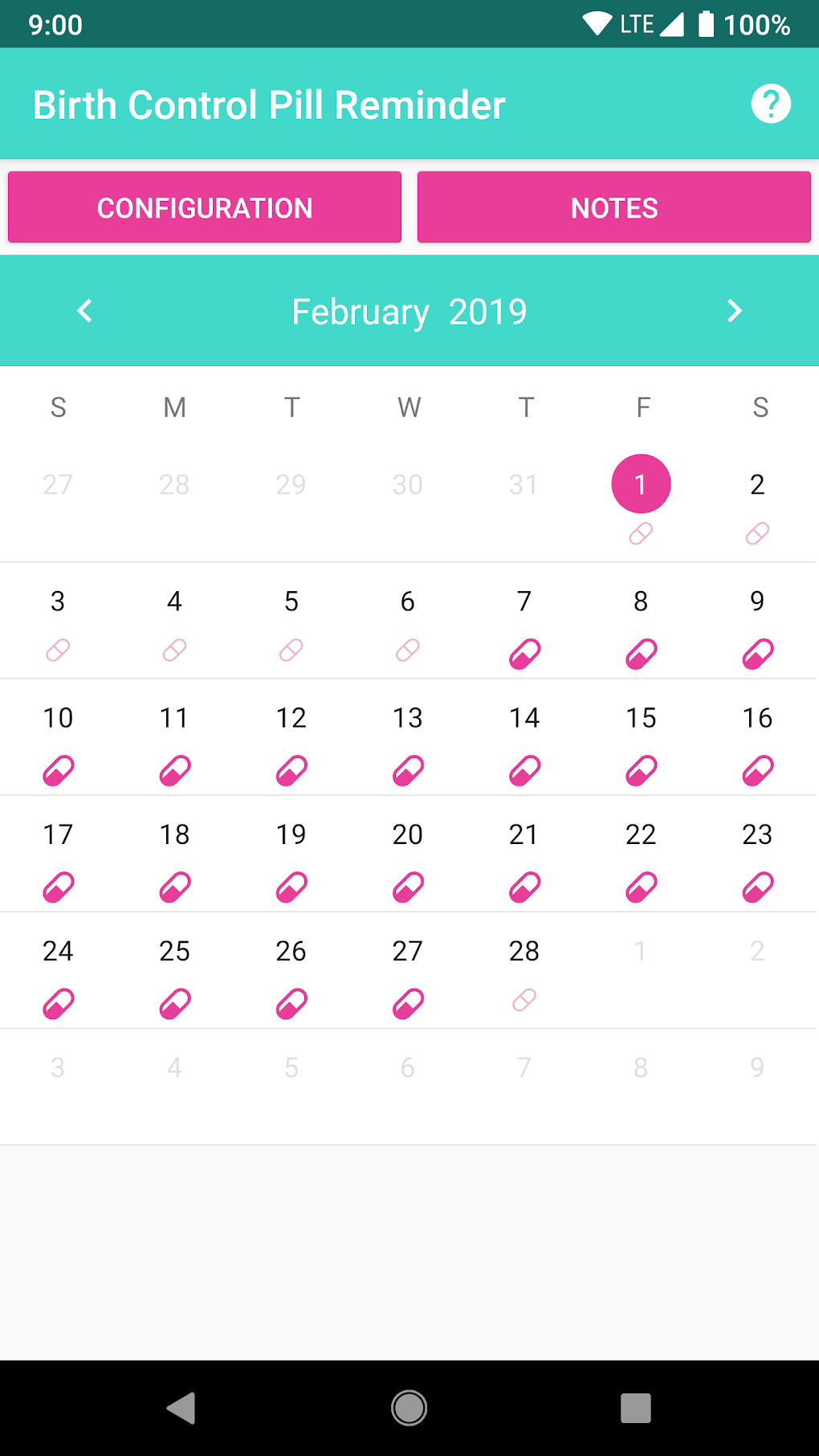 Birth Control Pill Reminder Tracker APK for Android - Download