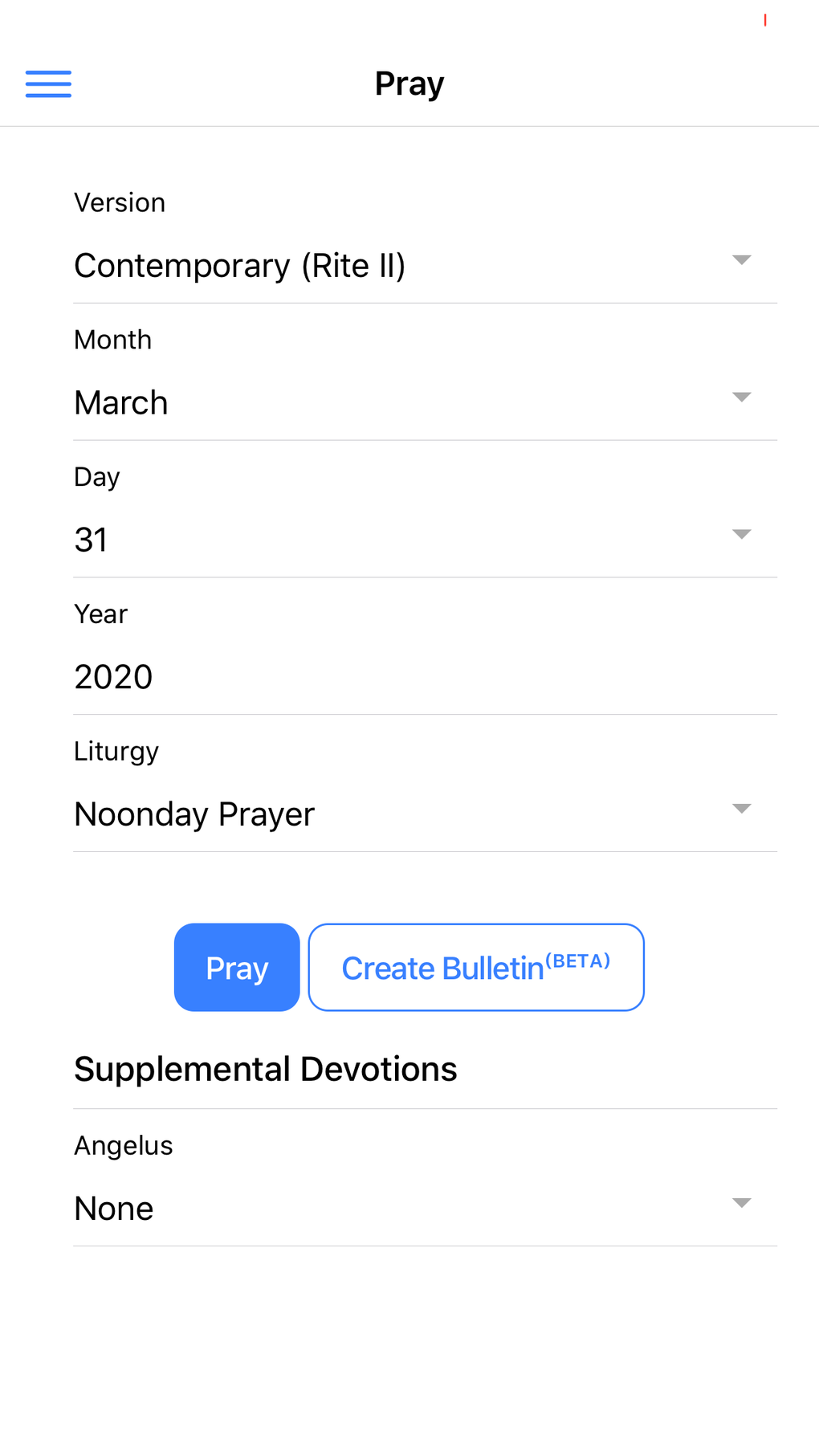 Venite.app pour iPhone - Télécharger