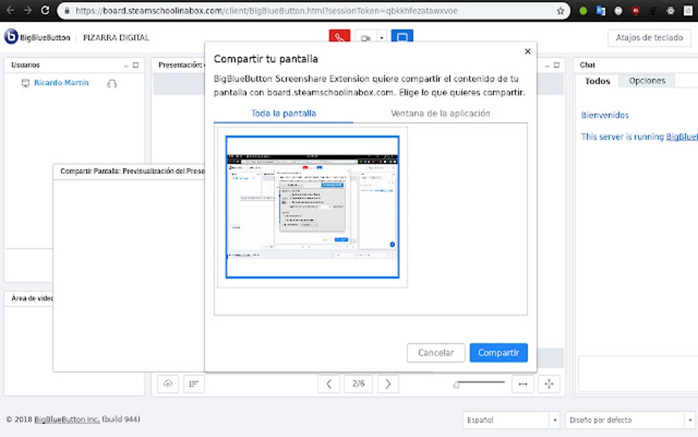 BigBlueButton Screenshare Extension pour Google Chrome - Extension ...