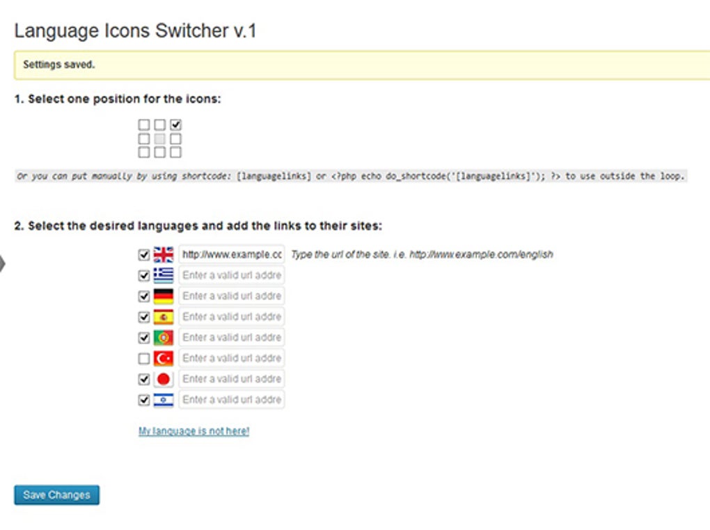 Flag Icons para WordPress - Descargar