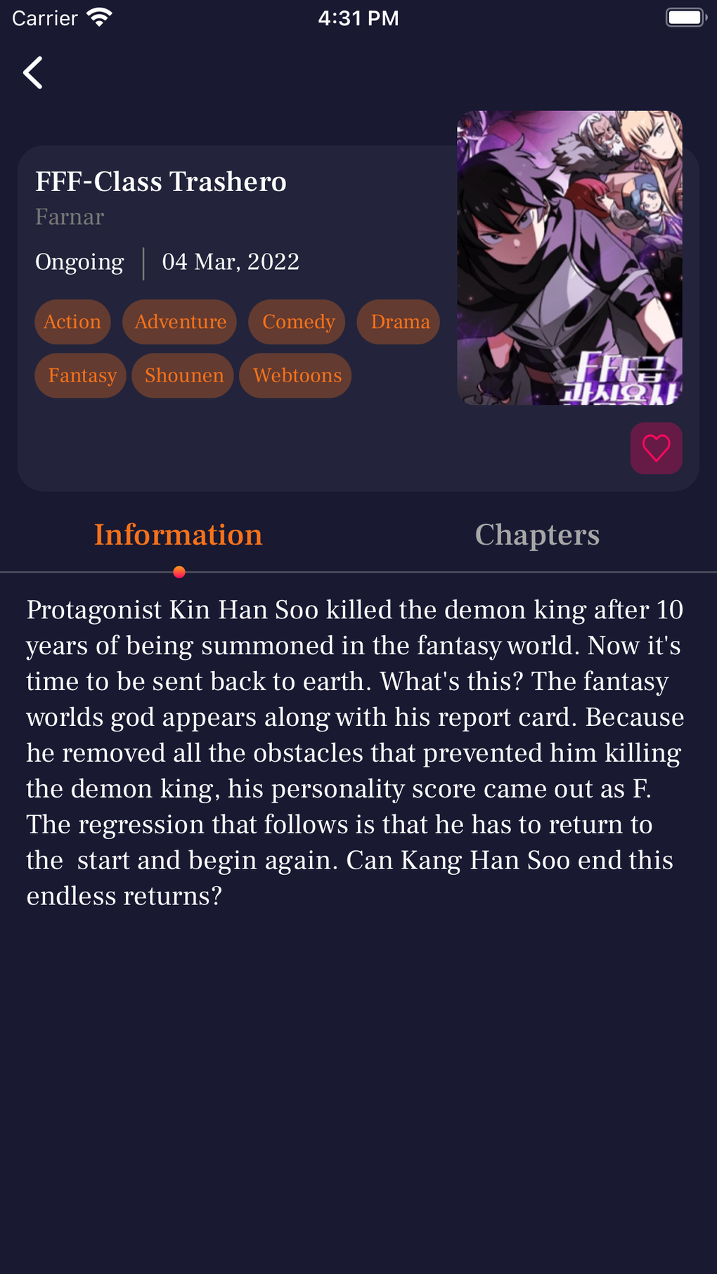 iPhone için Manga Man: Top Manga Reader - İndir