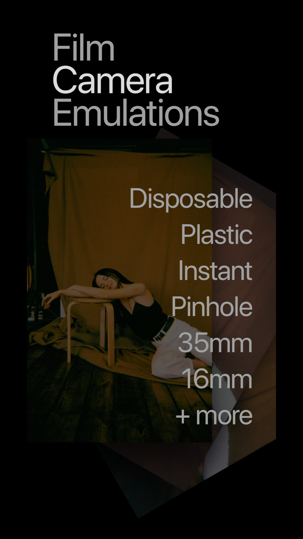 pop - Analog Film Editor for iPhone - Download