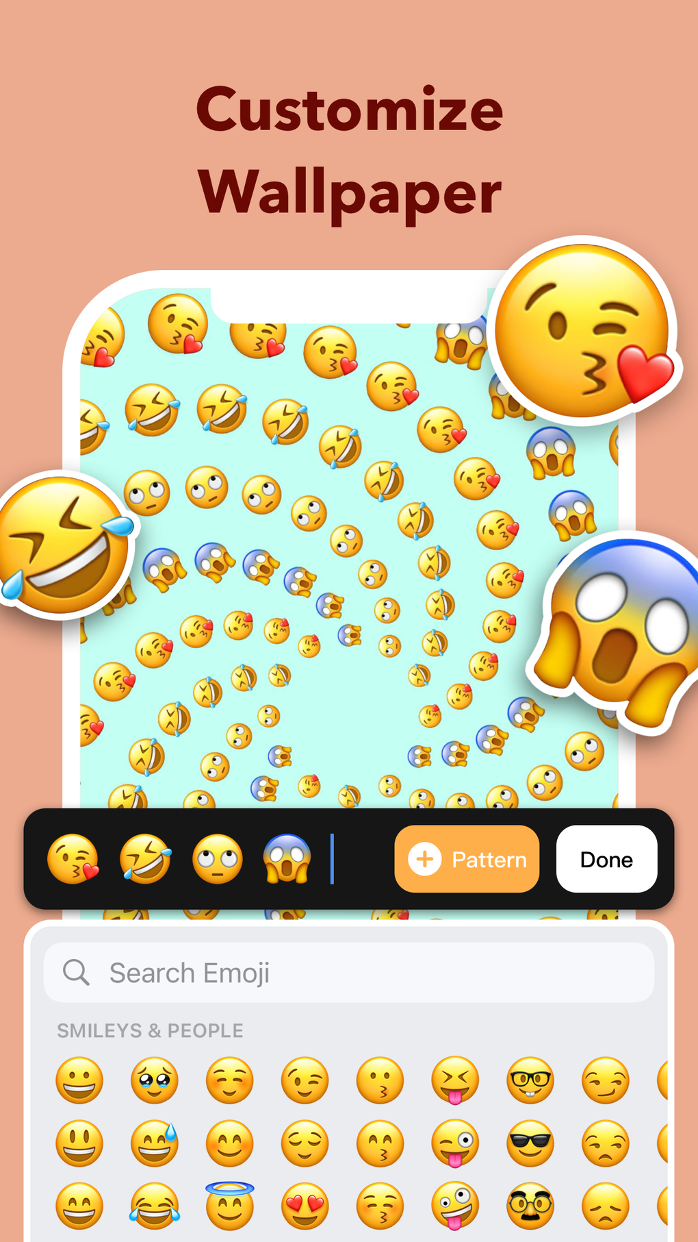 Emoji Wallpapers Maker para iPhone - Download