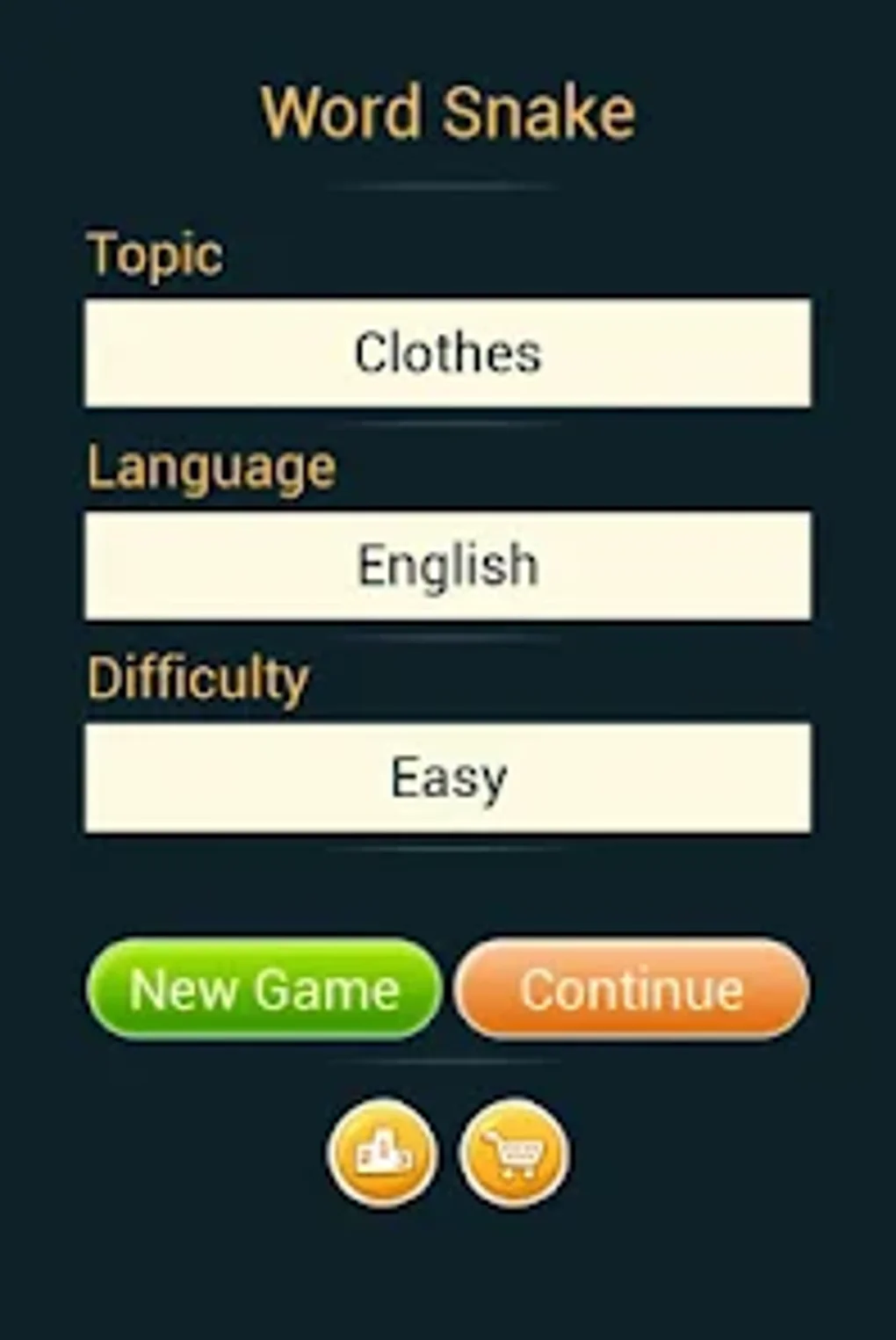 Word Search Snake para Android - Descargar