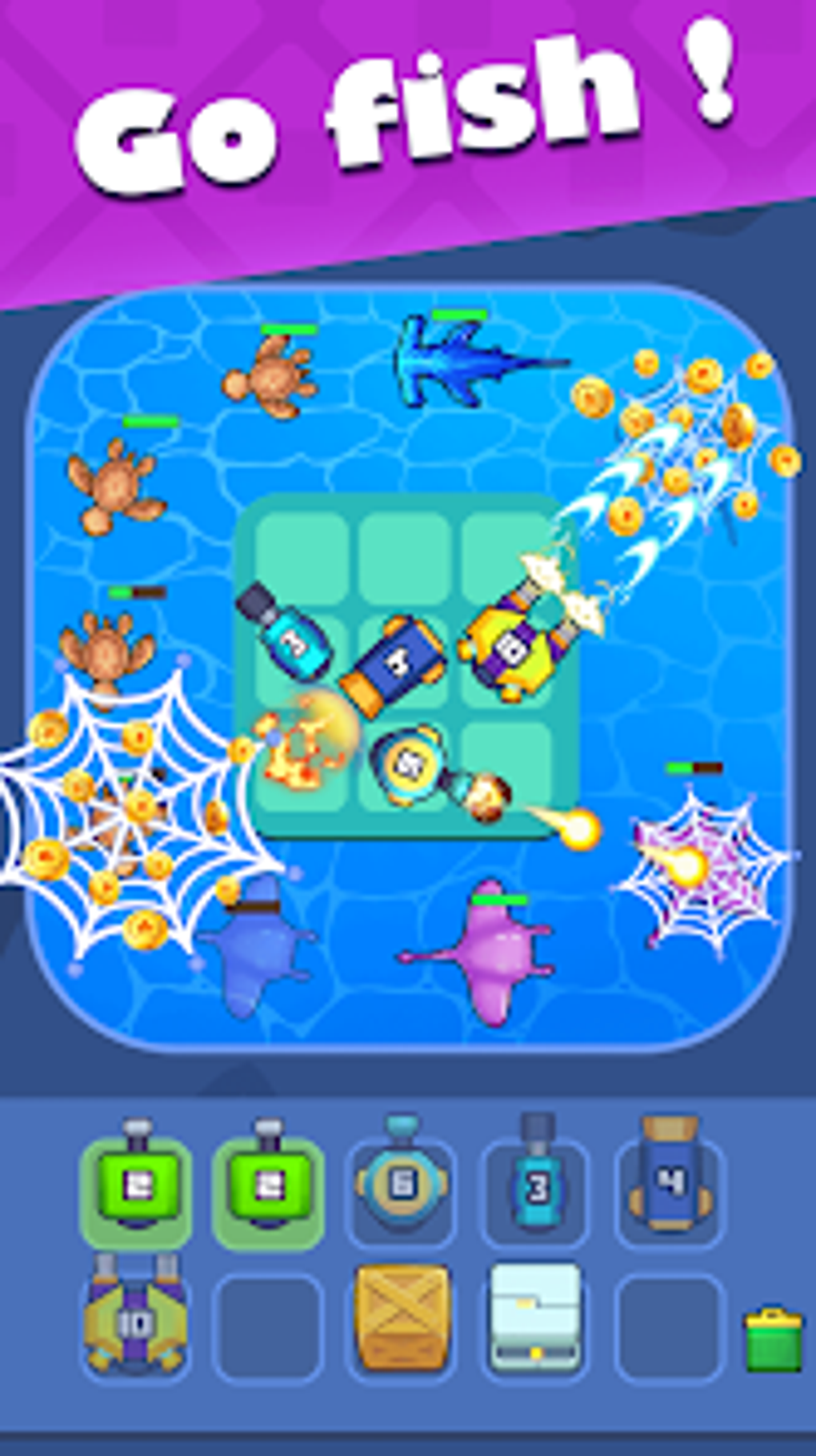 Merge Tower : Idle Fish for Android - Download
