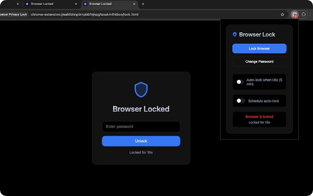 SecureTab - Browser Privacy Lock for Google Chrome - Extension Download