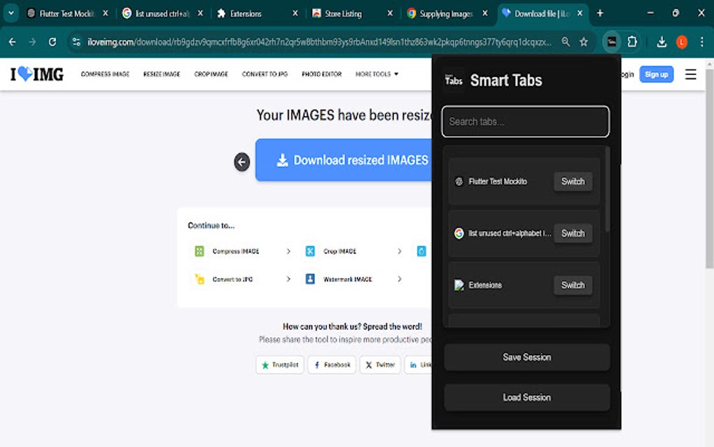 Smart Tabs for Google Chrome - Extension Download