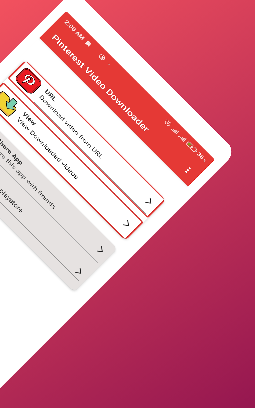 Video downloader for Pinterest-Save pins for Android - Download