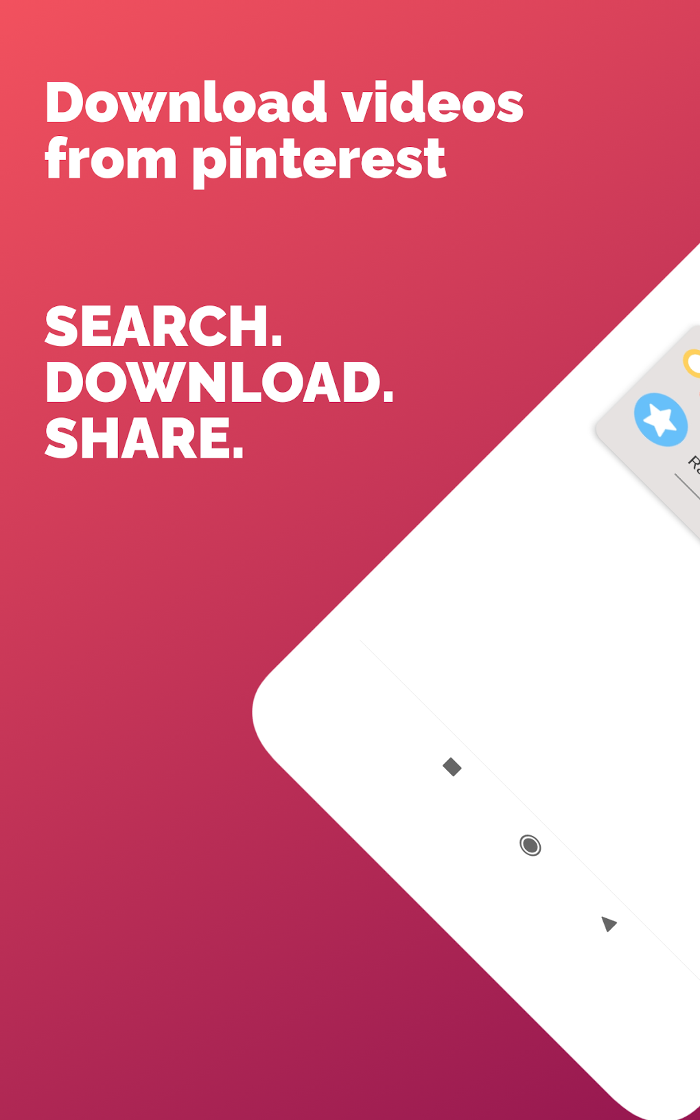 Video downloader for Pinterest-Save pins for Android - Download