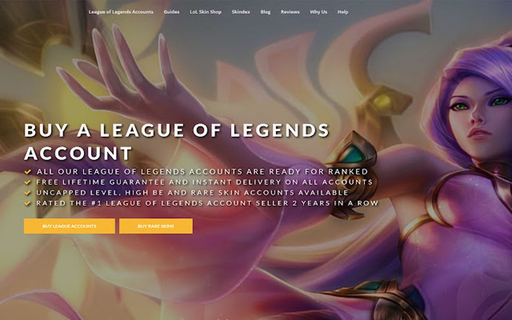 League of Legends Account Viewer for Google Chrome - Extension Download