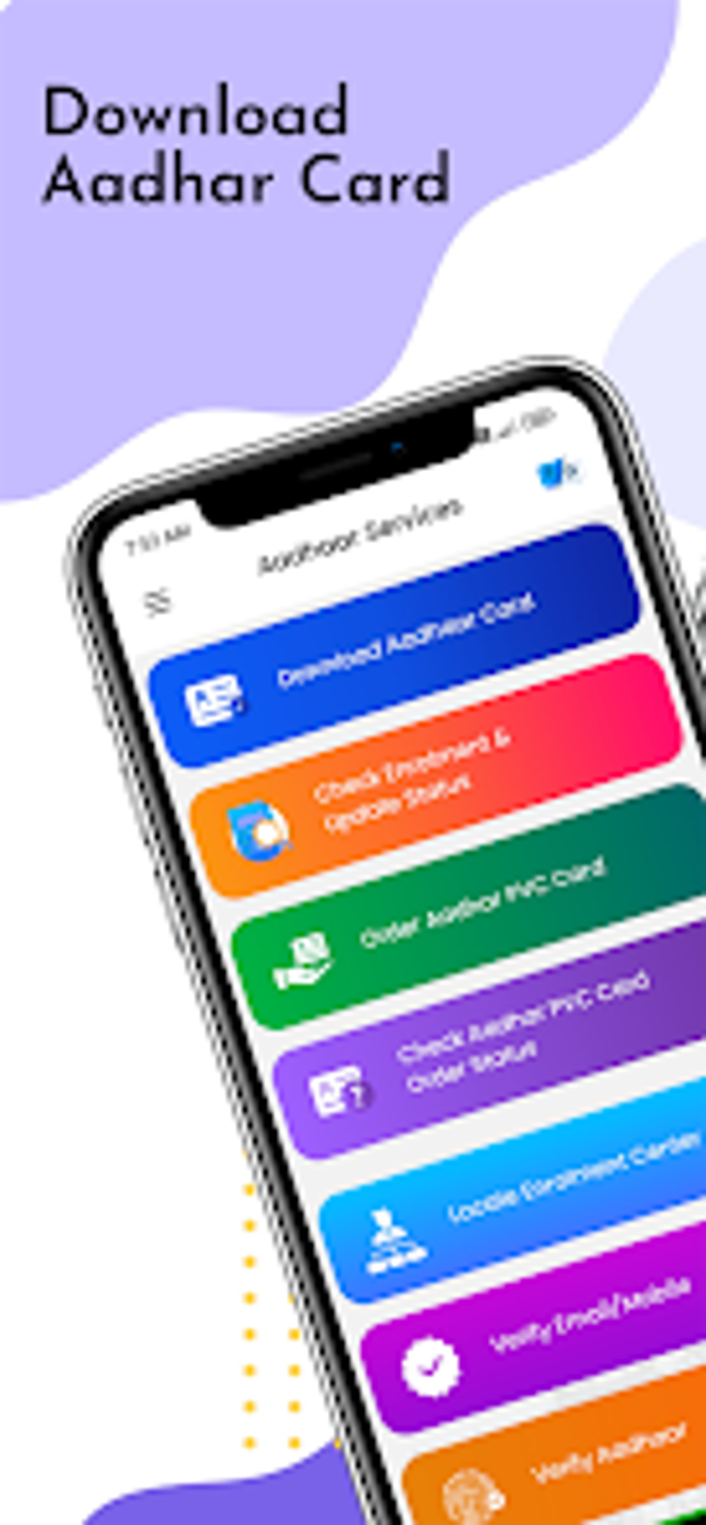 Android 용 Link Number to Aadhar Info App - 다운로드