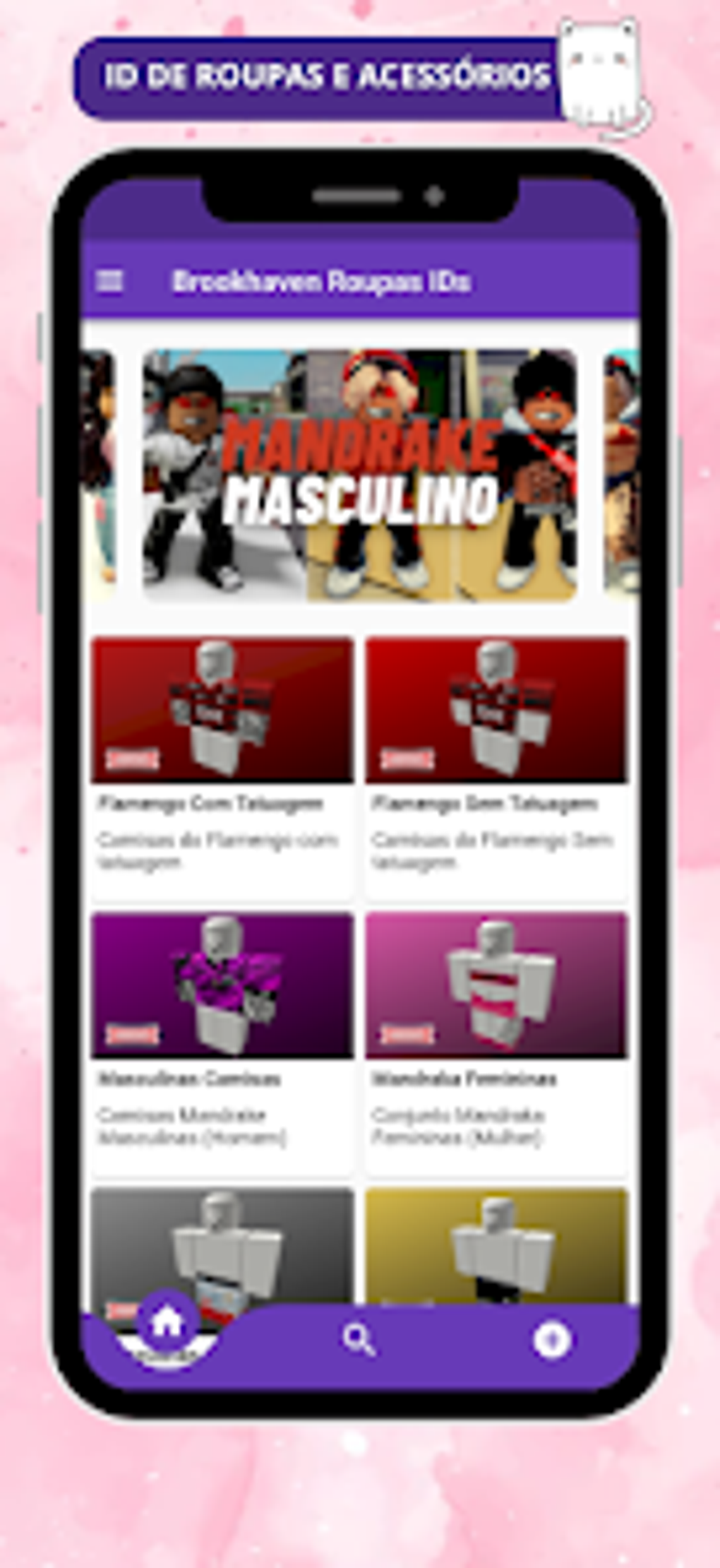 Brookhaven Roupas IDs for Android - Download