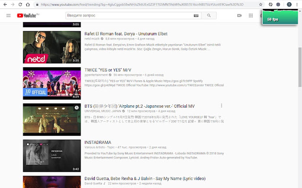 CreativeRusBear's FPS extension for Google Chrome - Extension Download