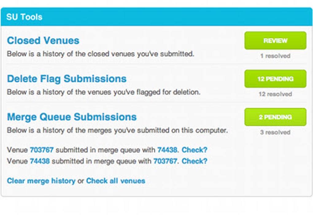 SU Tools: Foursquare extension for Superusers para Google Chrome - Extensión Descargar